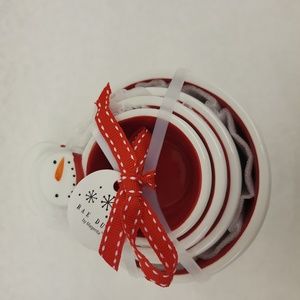 Rae Dunn | Accents | Rae Dunn Christmas Snowman Measuring Cups | Poshmark